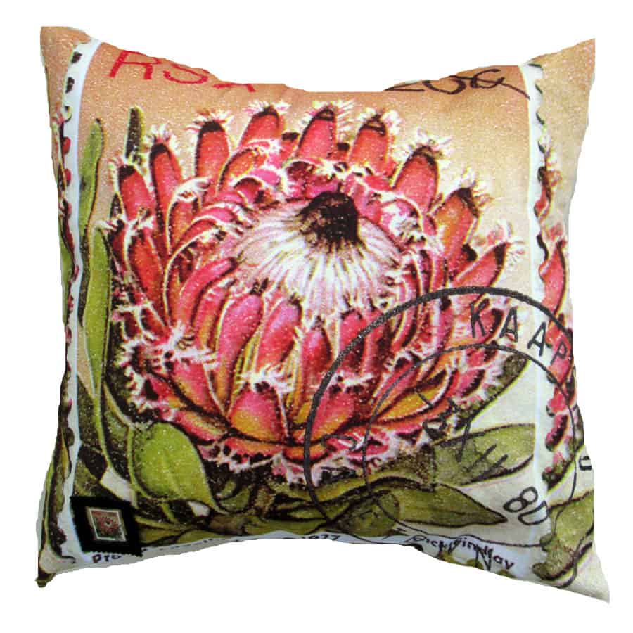 RSA Stamp Protea Cushion Covers - heART at Work